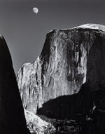 Moon and Half Dome, Yosemite National Park – The Ansel Adams Gallery